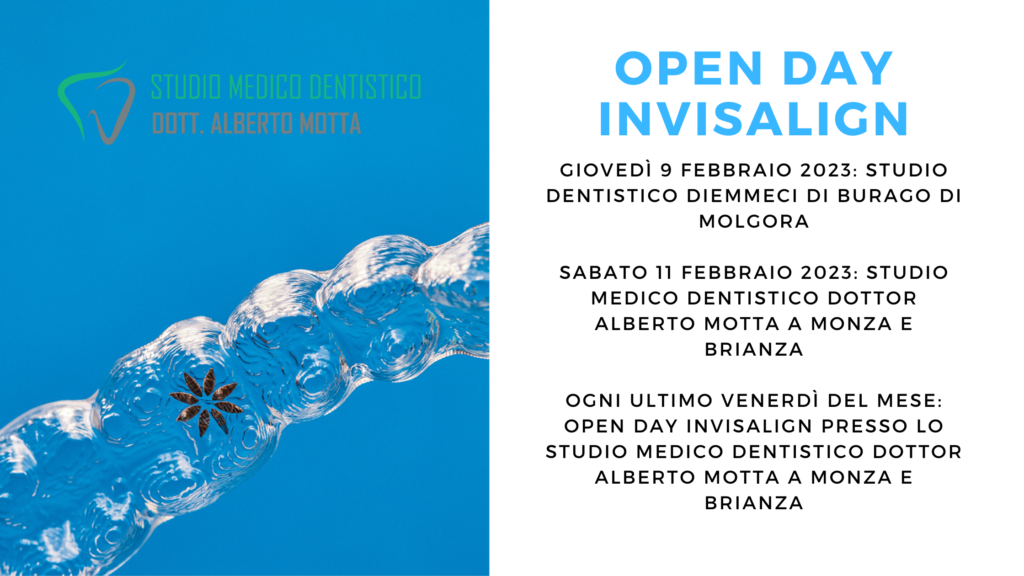 Open Day Invisalign Monza dott. Motta Dottor Motta